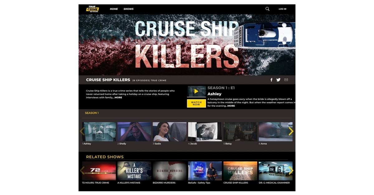 TEGNA’s True Crime Network Launches OTT App for Amazon Fire TV, Apple ...