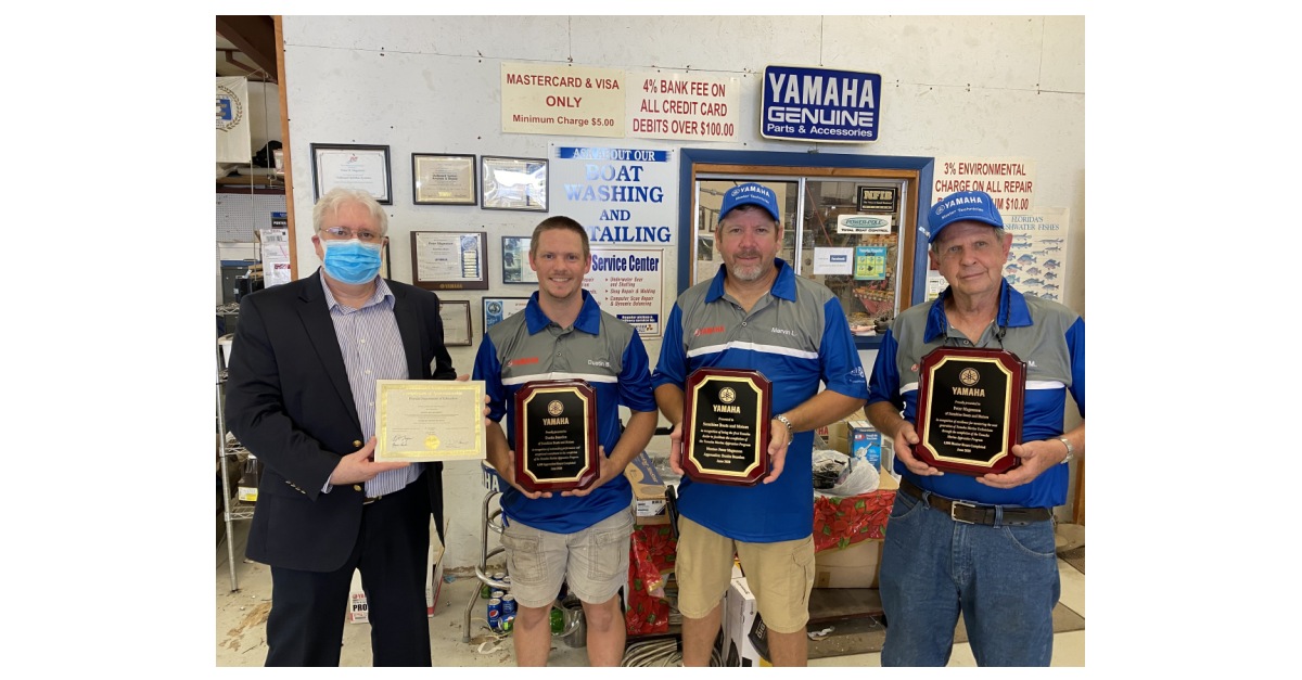 Dustin Bearden of Sunshine Boats and Motors is First to Complete Yamaha ...