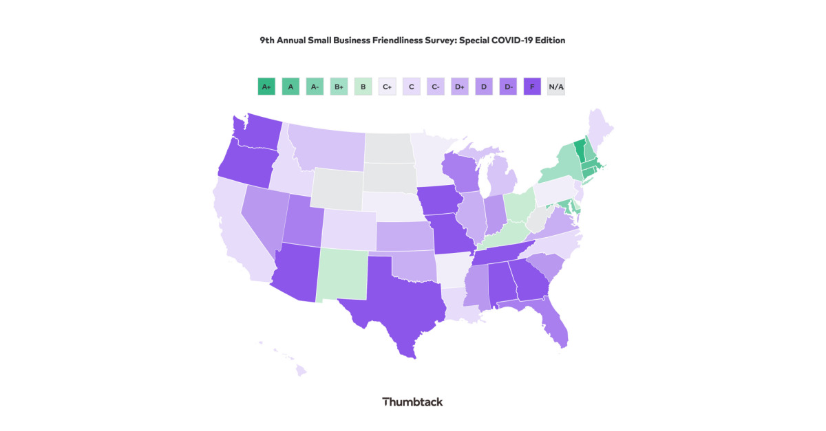 Thumbtack Releases 9th Annual Small Business Friendliness Survey ...