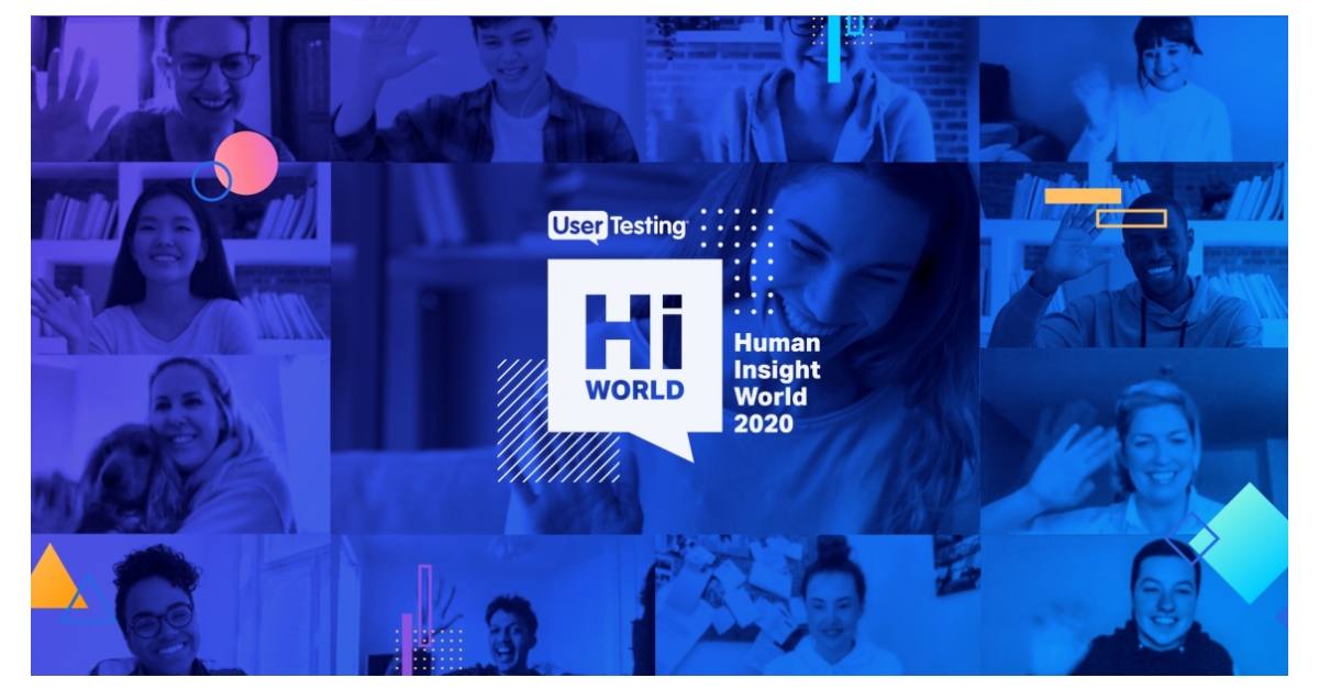 UserTesting to Host Human Insight World, a Virtual Customer Conference ...