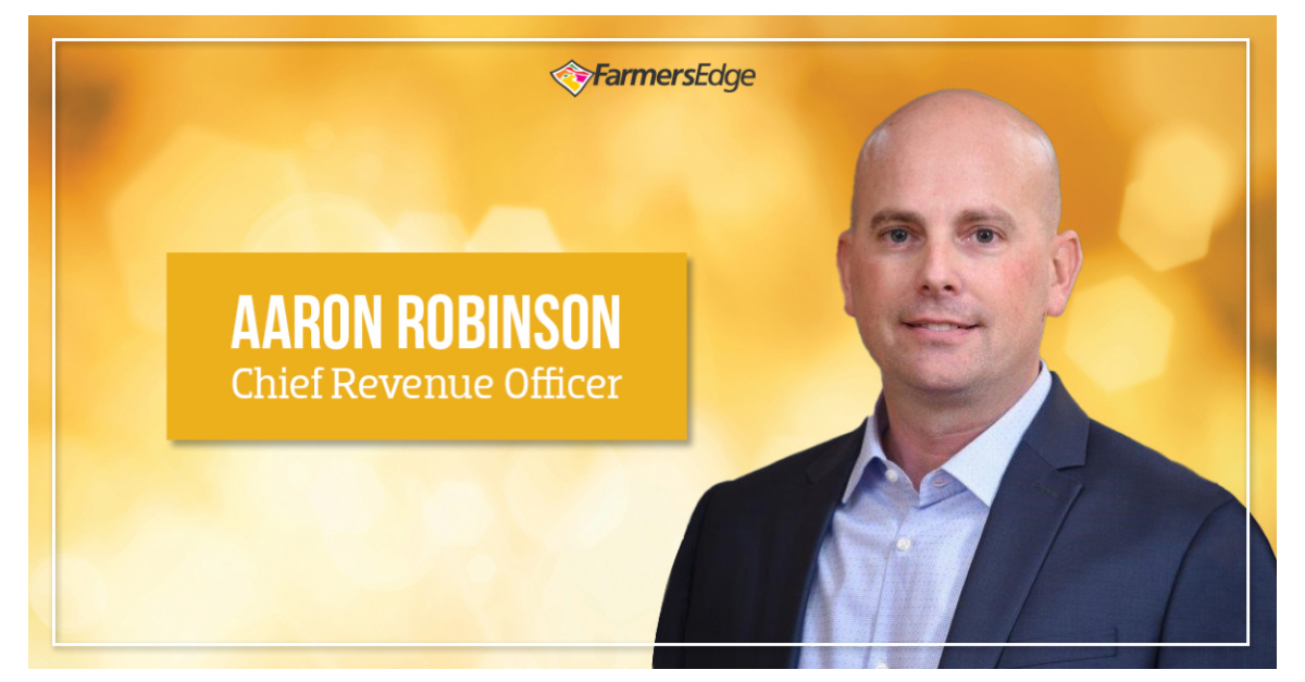 Farmers Edge Expands Leadership Team with Chief Revenue Officer, Aaron ...