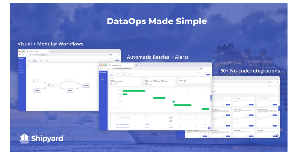 Shipyard - Powerful New Workflow Platform to Manage DataOps at Record ...