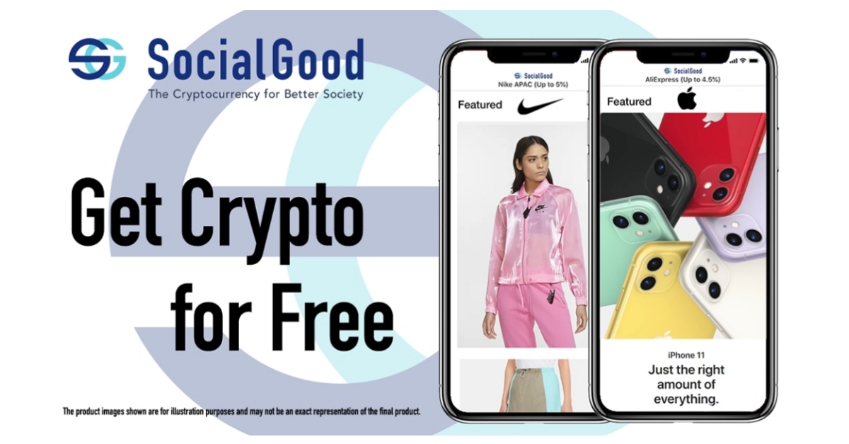 Patented Crypto Cashback App - SocialGood App Launches on iOS ...