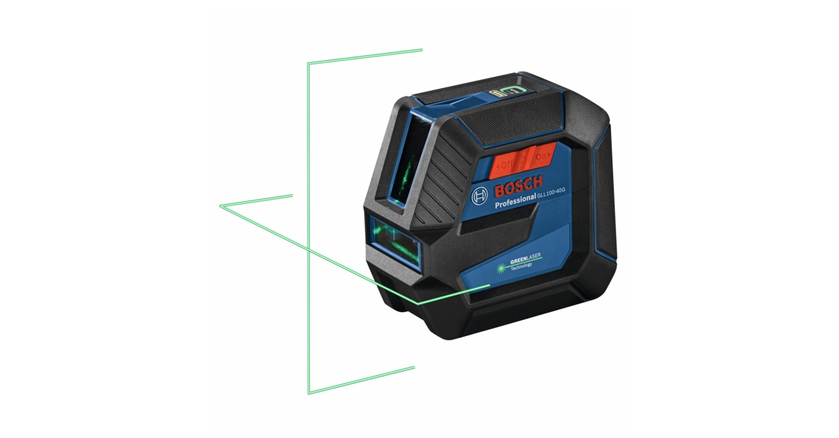 Bosch Power Tools Unleashes Two Brighter, Tougher Self-Leveling Lasers ...
