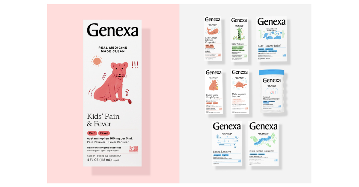 Genexa Launches First-to-Market Clean Over-the-Counter Medicine ...