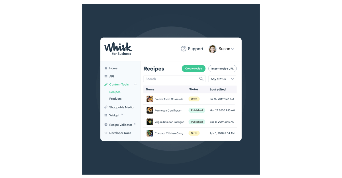Whisk Announces a New AI-Powered Recipe Content Management Platform ...
