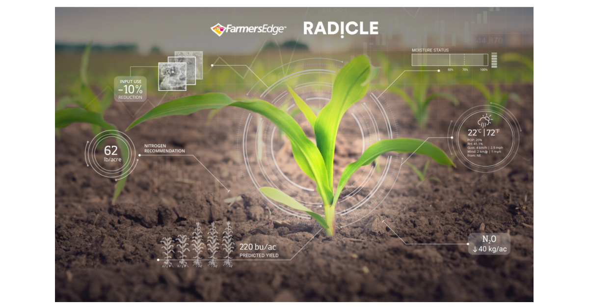 Farmers Edge Partners with Radicle to Deliver New High-Tech Carbon ...