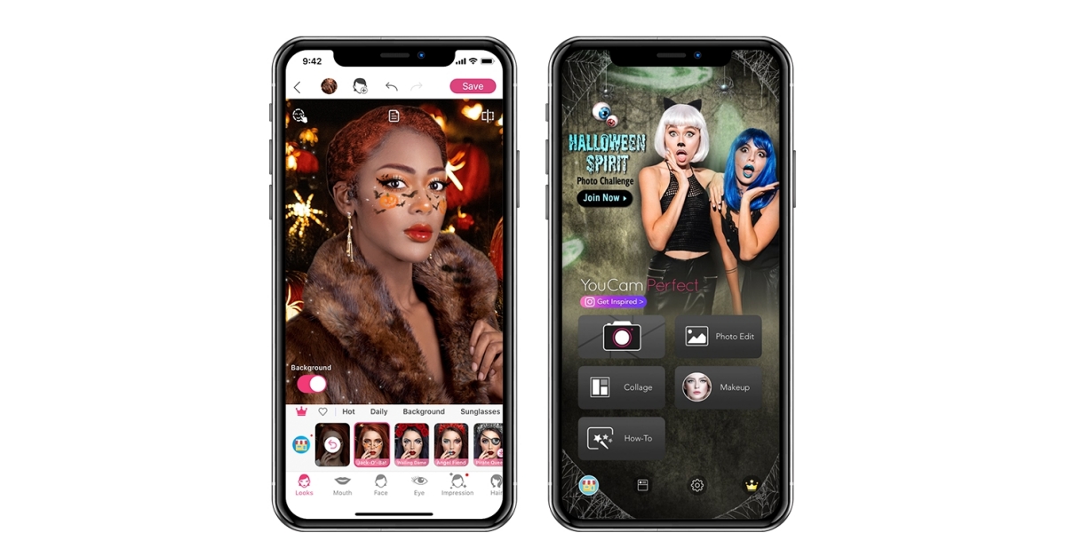 YouCam Apps Interactive Halloween 2020 AR Makeup and Photo Editing Effects Are the Best Yet ...