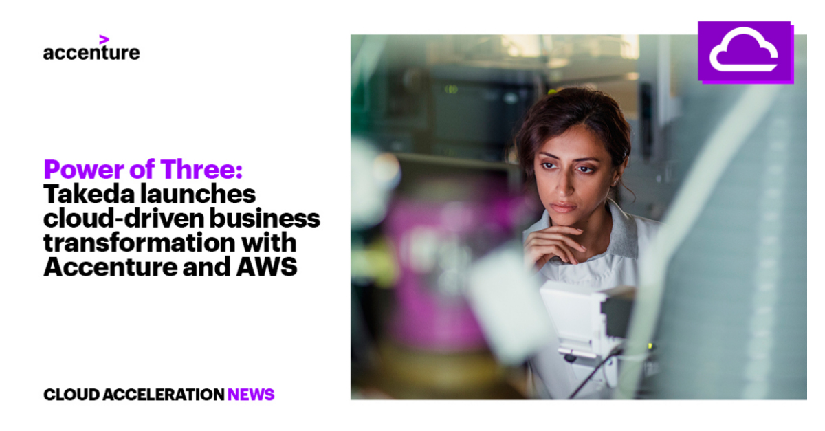Takeda Accelerates Digital Transformation with Accenture and AWS ...