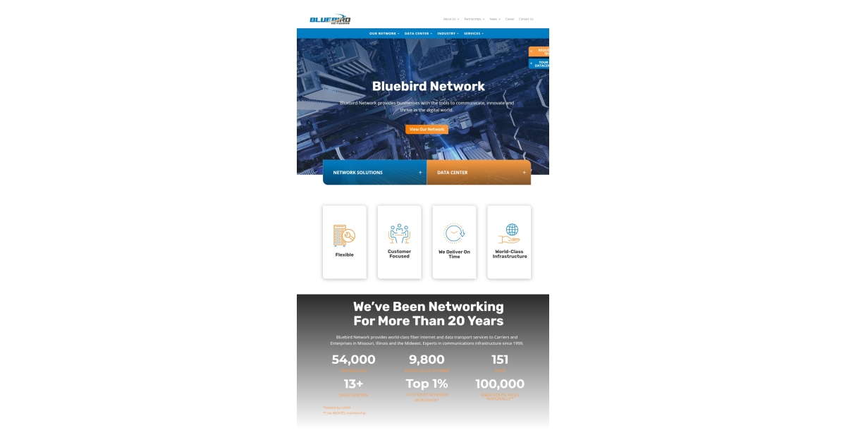 Bluebird Network Announces a New Website and Renewed Commitment to ...