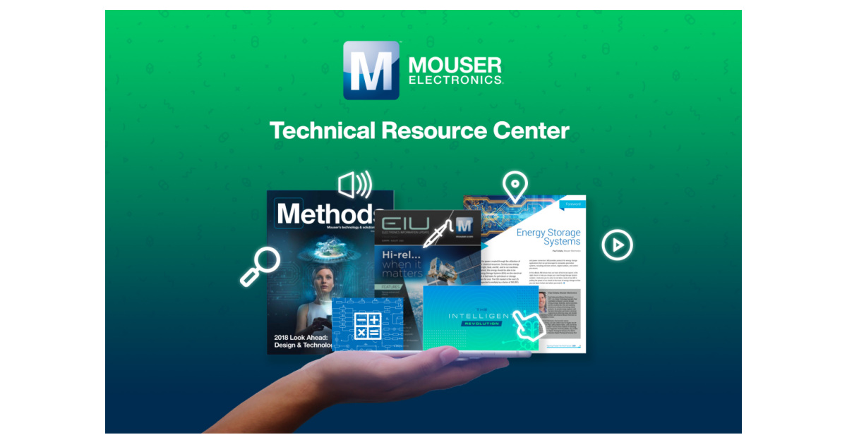 Mouser Debuts Technical Resource Center, a Searchable Collection of ...