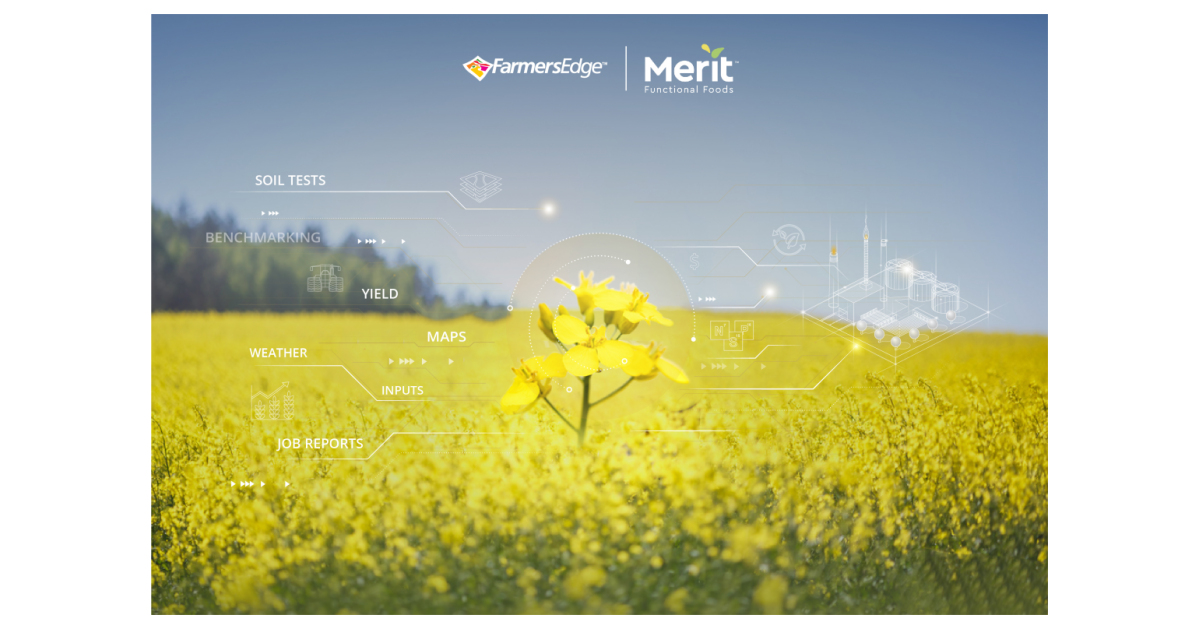 Farmers Edge and Merit Functional Foods Form Strategic Alliance to ...