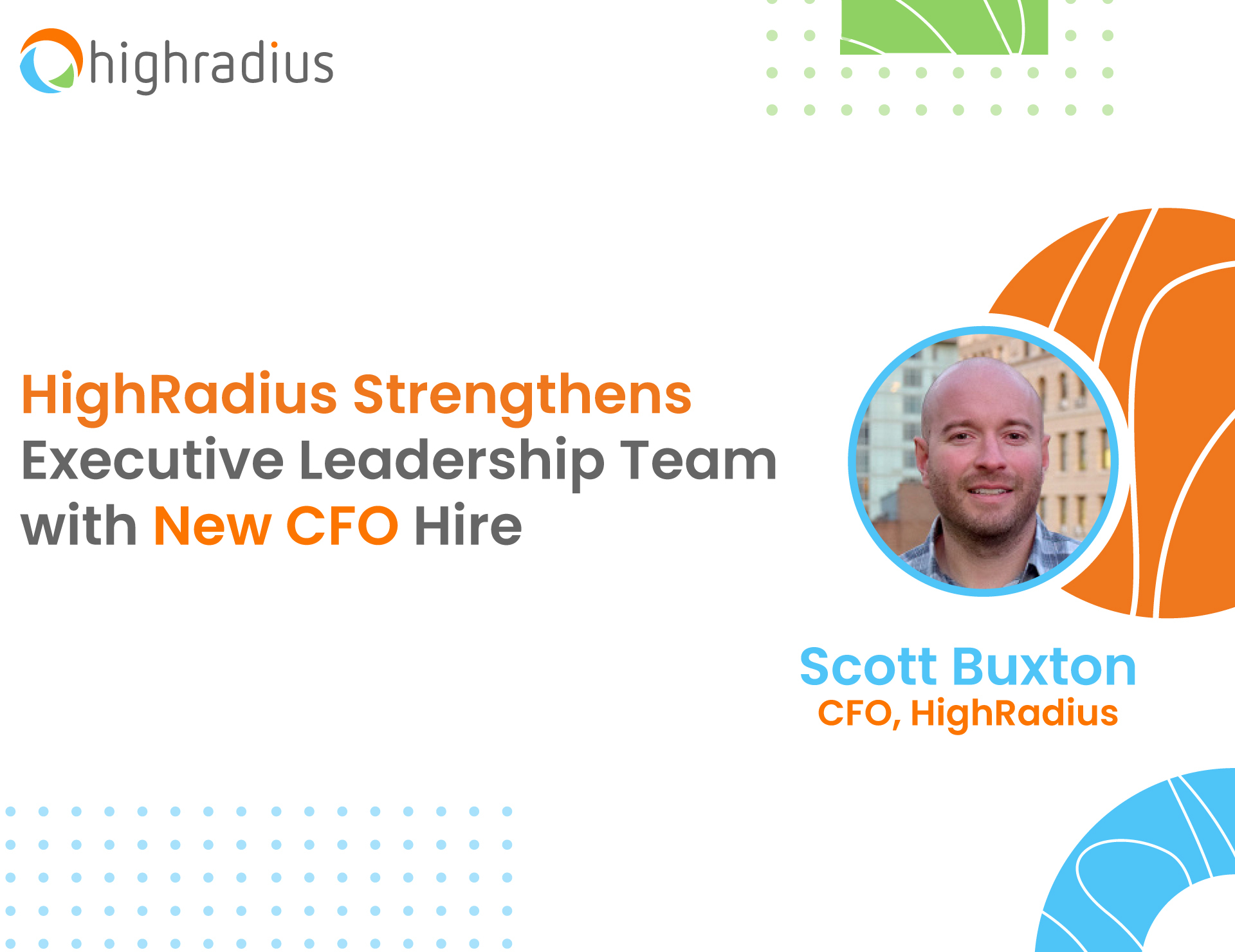 HighRadius Strengthens Executive Leadership Team with New CFO Hire ...
