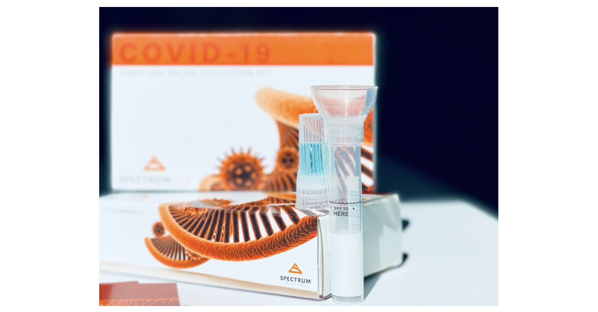Spectrum Solutions Secures Emergency Use Authorization (EUA) for its SDNA-1000 Saliva Collection ...