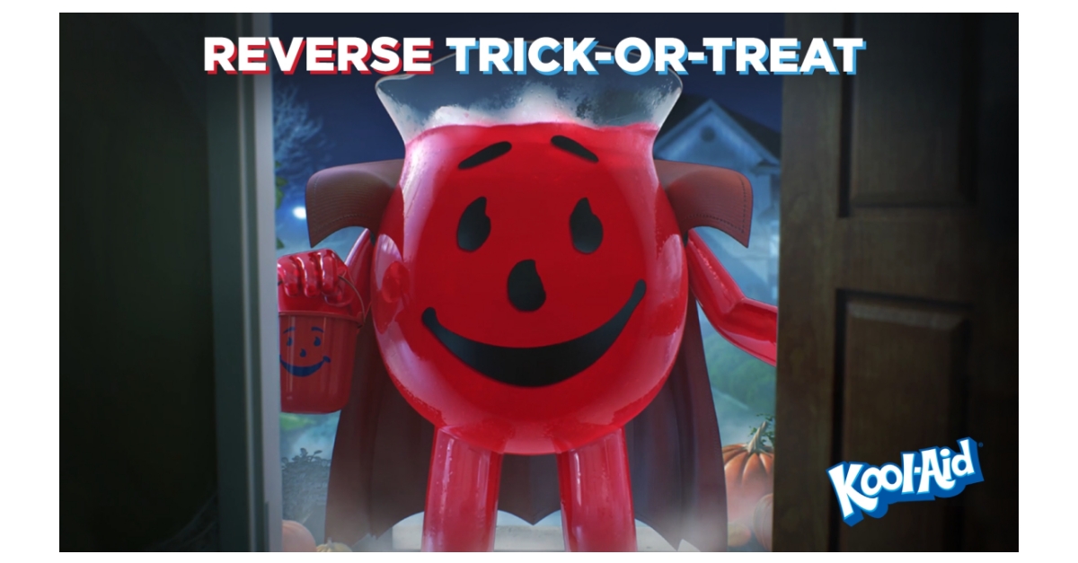 Kool-Aid Man Crashes Through Halloween to Save Trick-or-Treating ...