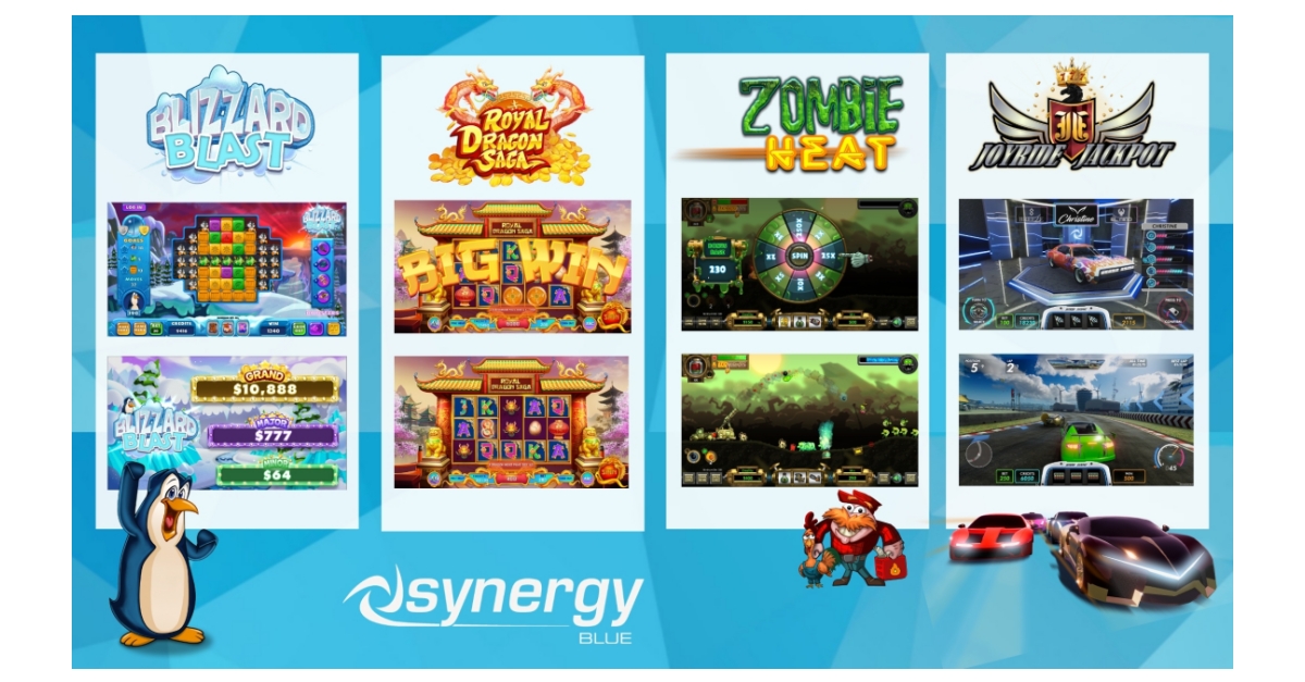Synergy Blue Debuts New Line-up of Arcade-style, Skill-influenced Games ...