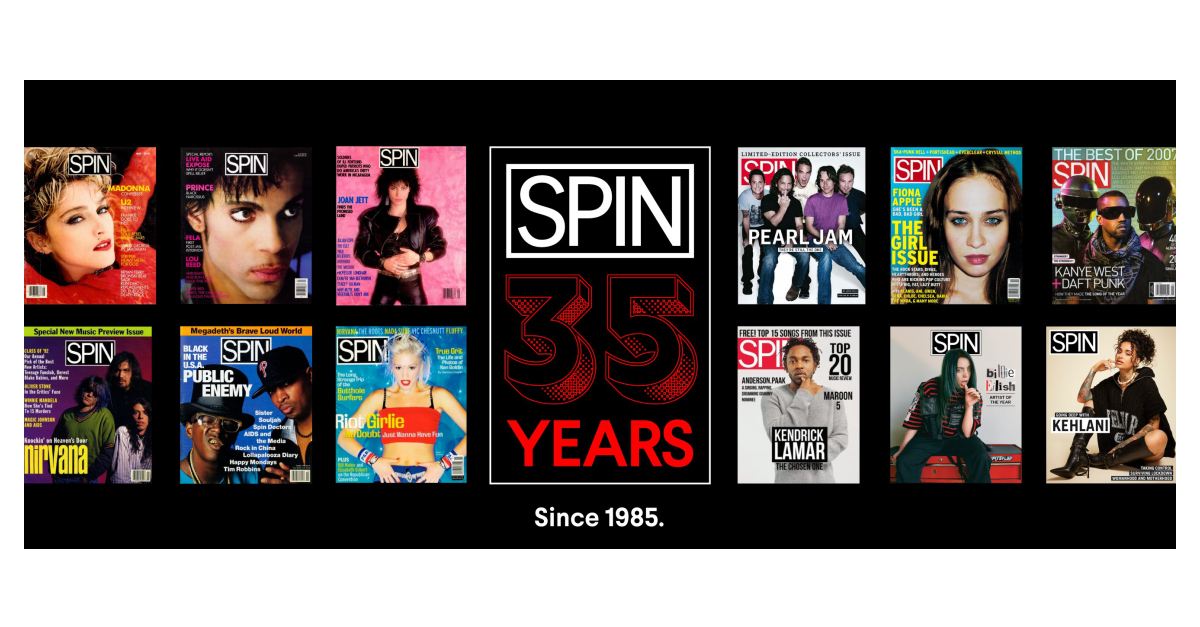 SPIN Honors 35th Anniversary With Special 35-day Editorial Celebration ...