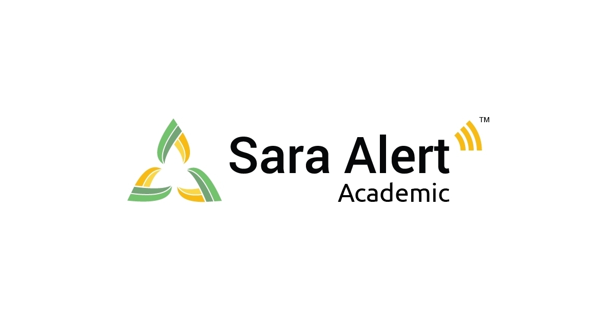 Sara Alert™ Academic Available for Universities to Use to Help Monitor ...
