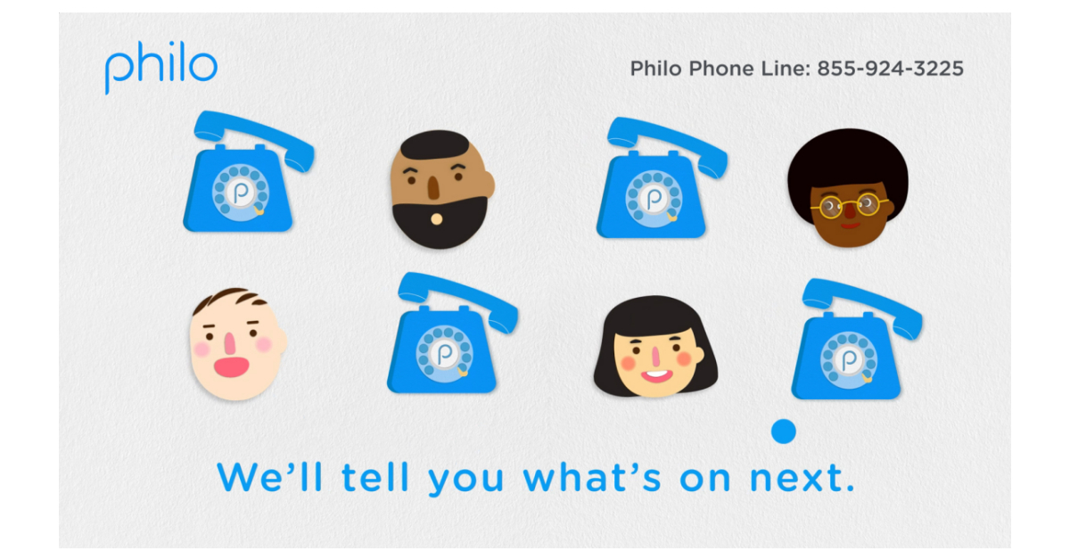 Streaming TV Service, Philo, Launches Whimsical Phone Line With ...