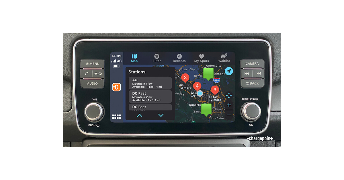 ChargePoint Announces Integration with Apple CarPlay Revolutionizing ...