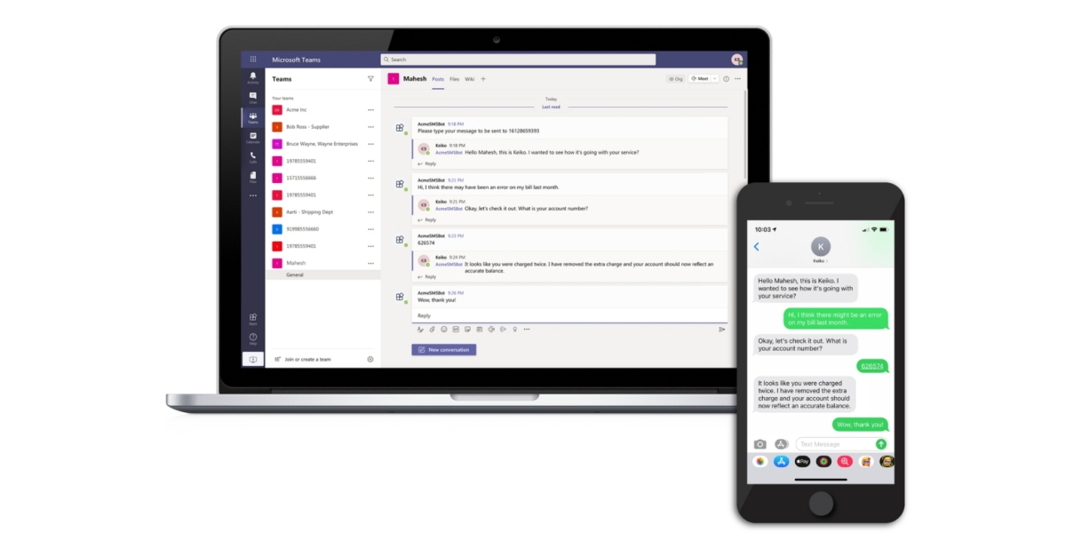 Telestax Delivers SMS for Microsoft Teams Bringing the Ability to Send ...