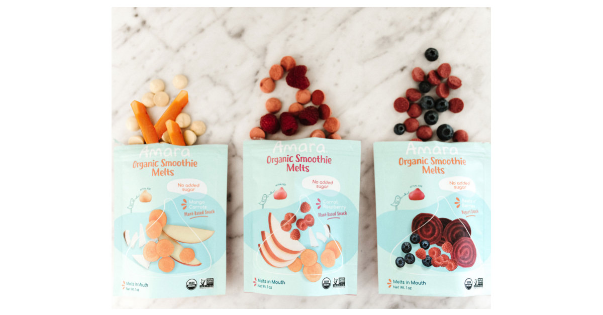 Amara® Grows with Families, Launching First-To-Market Toddler Snacks ...