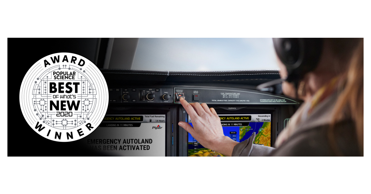 Garmin Autoland honored as one of 2020’s greatest innovations by ...