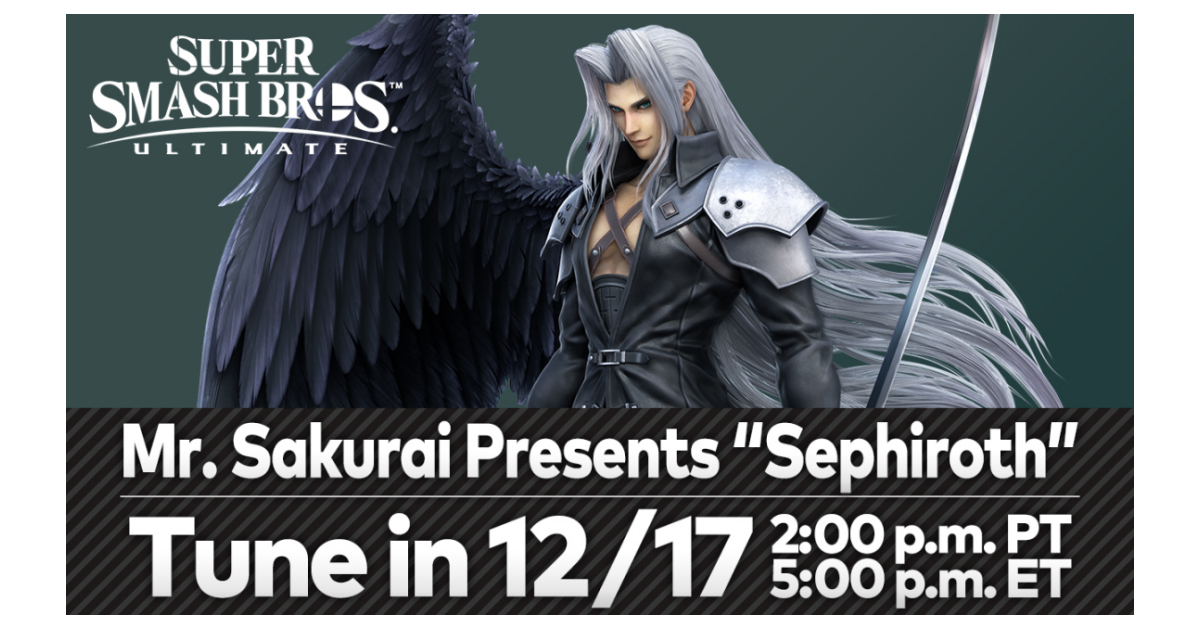 Sephiroth From the FINAL FANTASY Series Slices His Way Into Super Smash ...