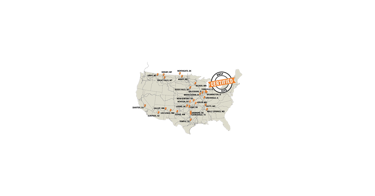 BNSF Railway Announces Three New Certified Sites | Business Wire