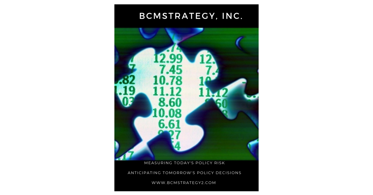 BCMstrategy, Inc.’s PolicyScope Data now available to Bloomberg Data ...