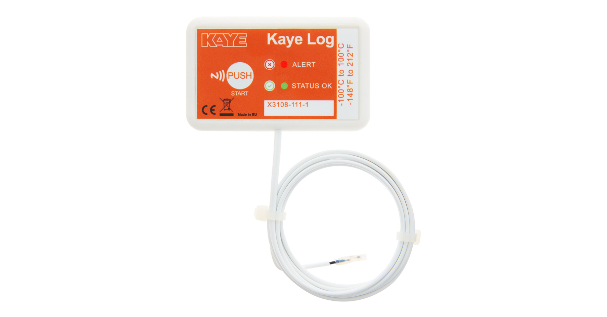 Kaye Introduces the Kaye® Log -80 Vaccine Temperature Logger for Cold ...