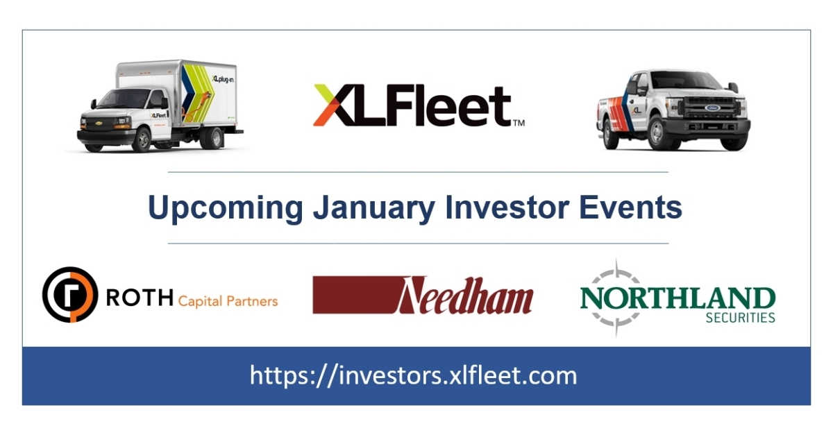 XL Fleet to Participate in Upcoming Virtual Investor Conferences ...