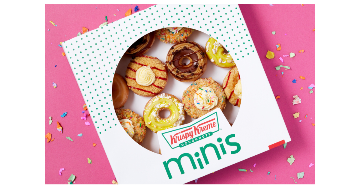 KRISPY KREME® Introduces New Dessert-Inspired Mini Doughnuts ...