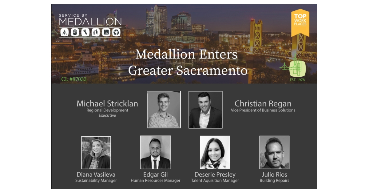 Service by Medallion Continues Expansion Plan to Open Sacramento Region ...