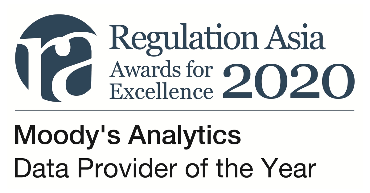 穆迪分析再度榮膺Regulation Asia獎「年度最佳數據提供商」 | Business Wire