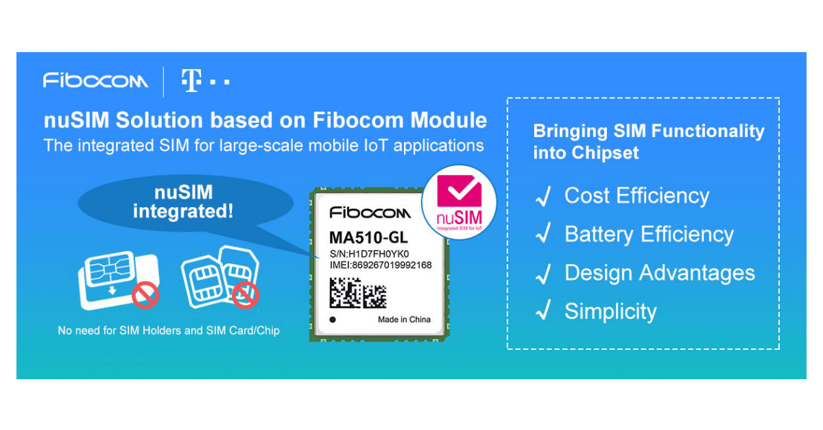 Fibocom to Deliver Top-Class Commercial-Ready nuSIM IoT Module ...