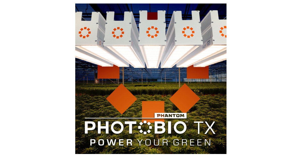 Hydrofarm’s Phantom PHOTOBIO™•TX and PHOTOBIO™•T Greenhouse and Indoor ...