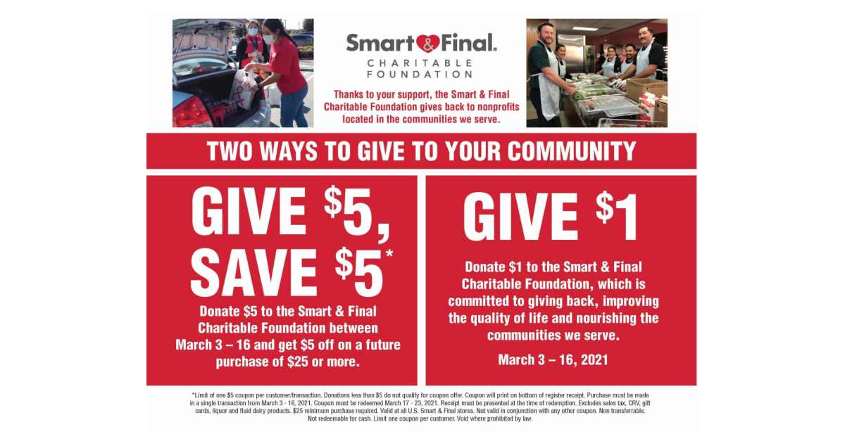 The Smart & Final Charitable Foundation Supports Local Community ...