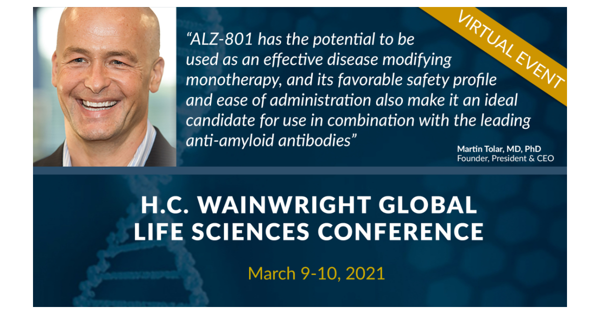 Alzheon to Present at H.C. Wainwright Global Life Sciences Conference ...