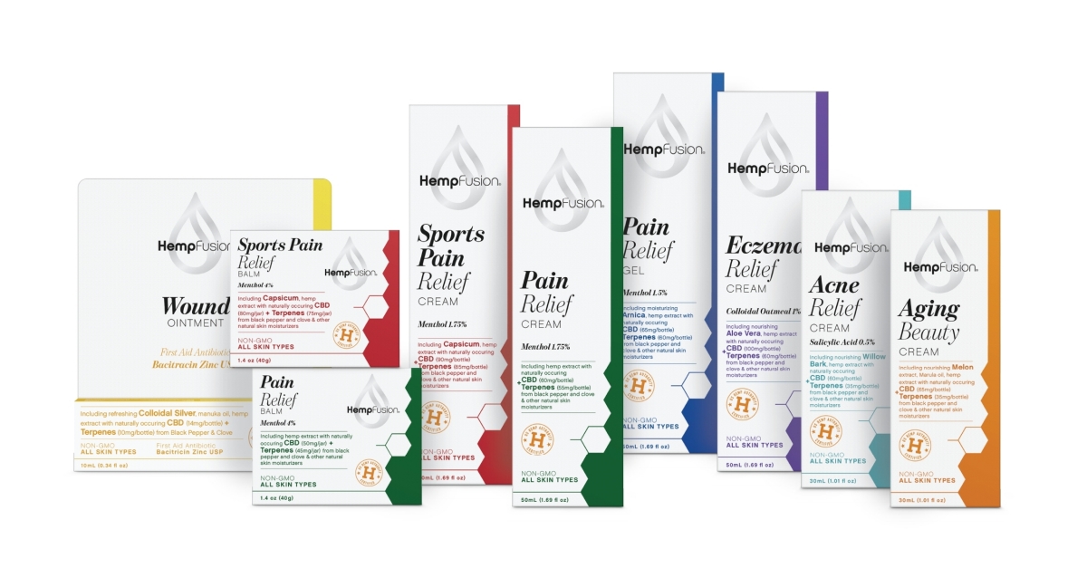HempFusion Is the Top Performing Topical CBD Brand at Major Food-Drug ...