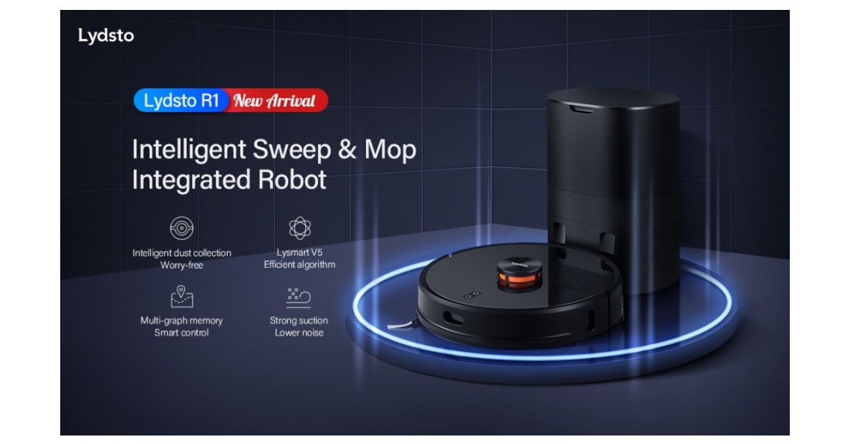The Intelligent Lydsto R1 Dust Collection Robot Vacuum Is Coming ...