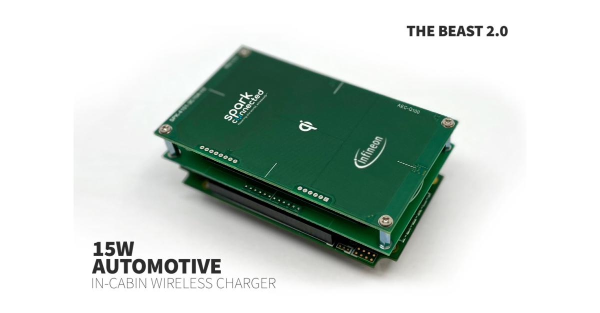 Spark Connected Unveils New Qi 15W Automotive In-Cabin Wireless ...