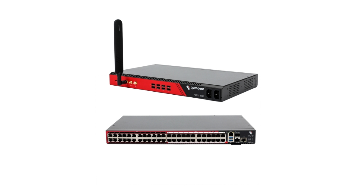 Opengear Expands OM2200 NetOps Console Server Product Line with Launch of Models with 10GbE ...