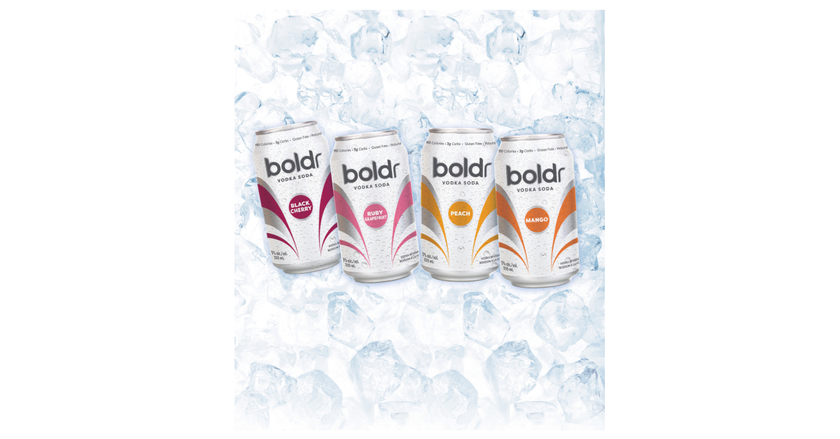 Go Boldr This Spring. Introducing a Great Tasting Vodka Soda | Business ...