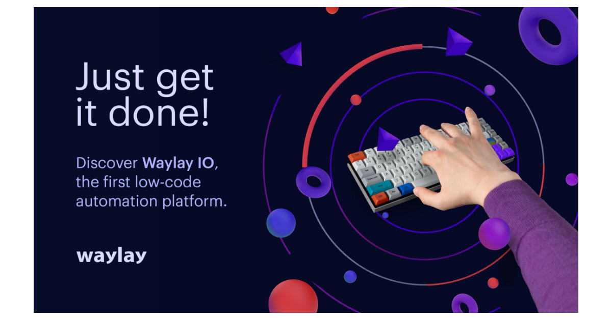 Waylay Announces Waylay IO, The First Low-code Developer-friendly Data ...