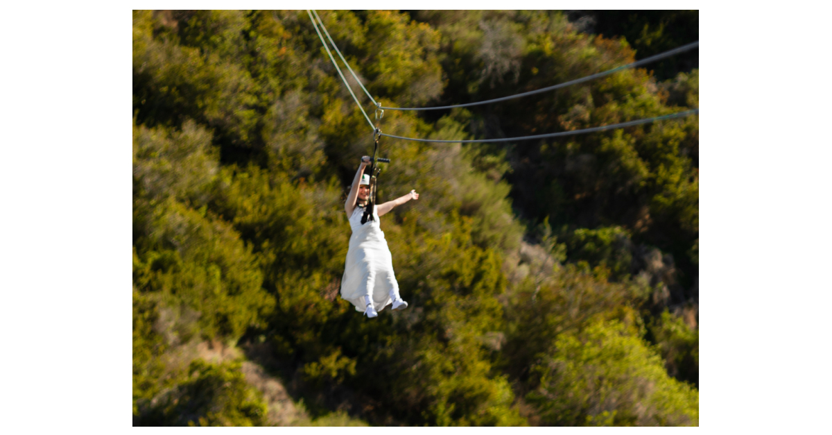 Couples to Take the Plunge – Literally – with a Thrilling Zip Line ...