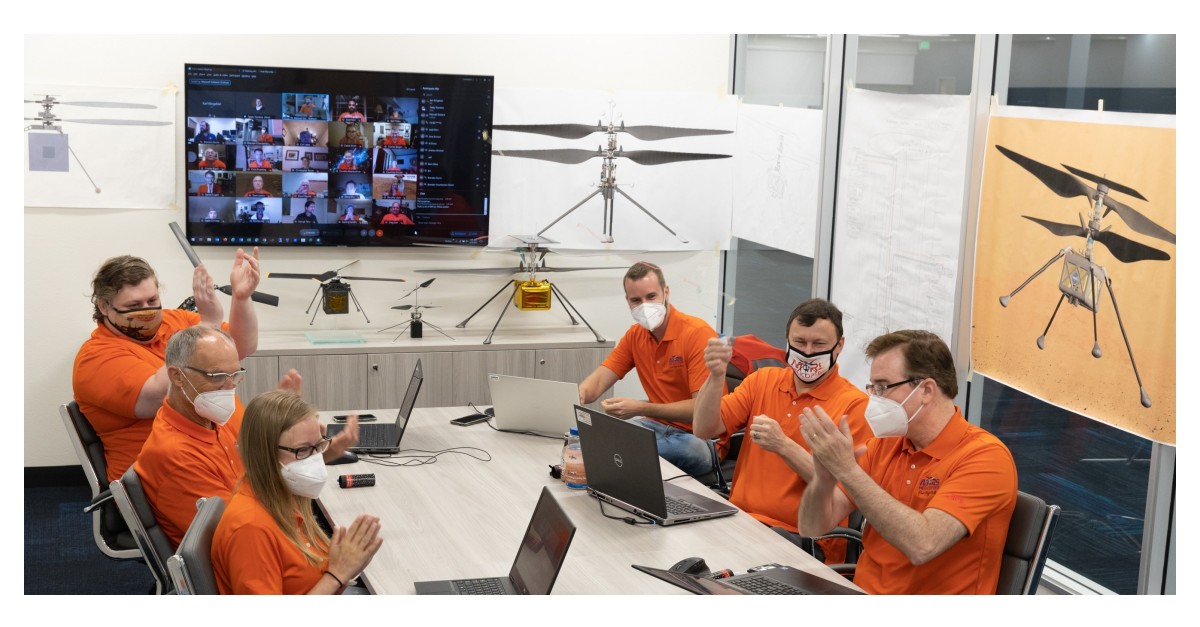 AeroVironment Celebrates Historic First Powered Flight on another World ...