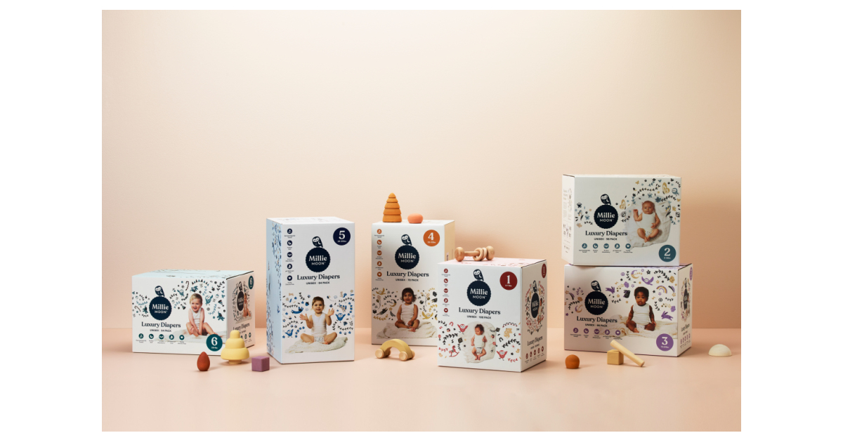 Millie Moon Luxury Diapers Debut at Target to Nurture and Inspire ...