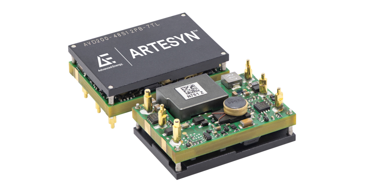 Advanced Energy Introduces Ultra-Small, High Power Density DC-DC ...