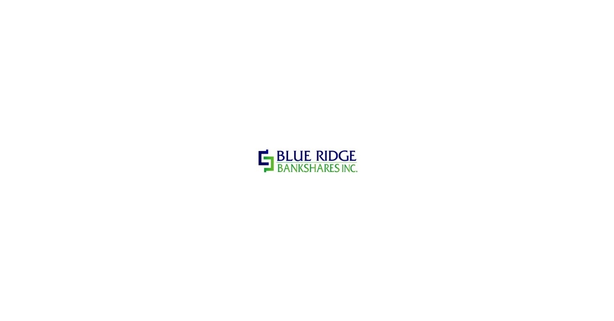 Blue Ridge Bankshares, Inc. Announces First Quarter 2021 Earnings and ...